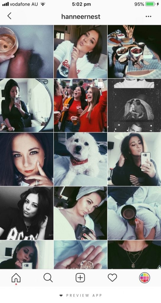 21 Instagram Theme Ideas using Preview App (+ Editing Tips)