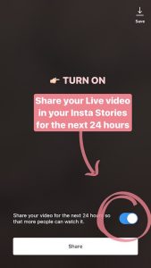 How to Share Instagram Live Video on Insta Story