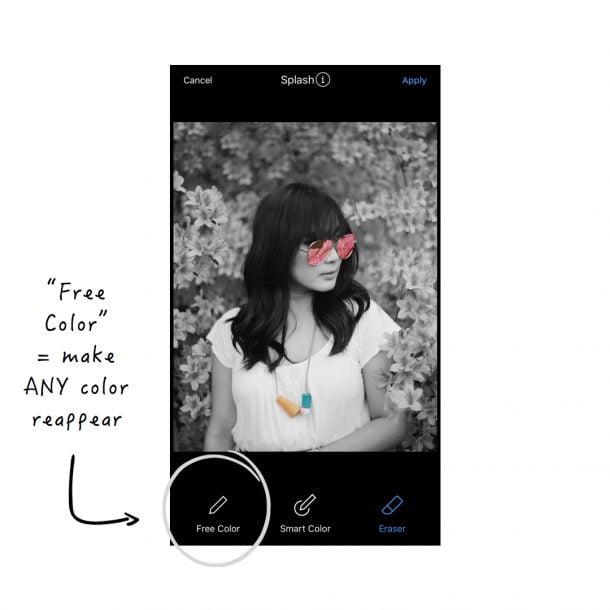 HOW TO USE THE COLOR SPLASH EFFECT IN PREVIEW APP (Tutorial)
