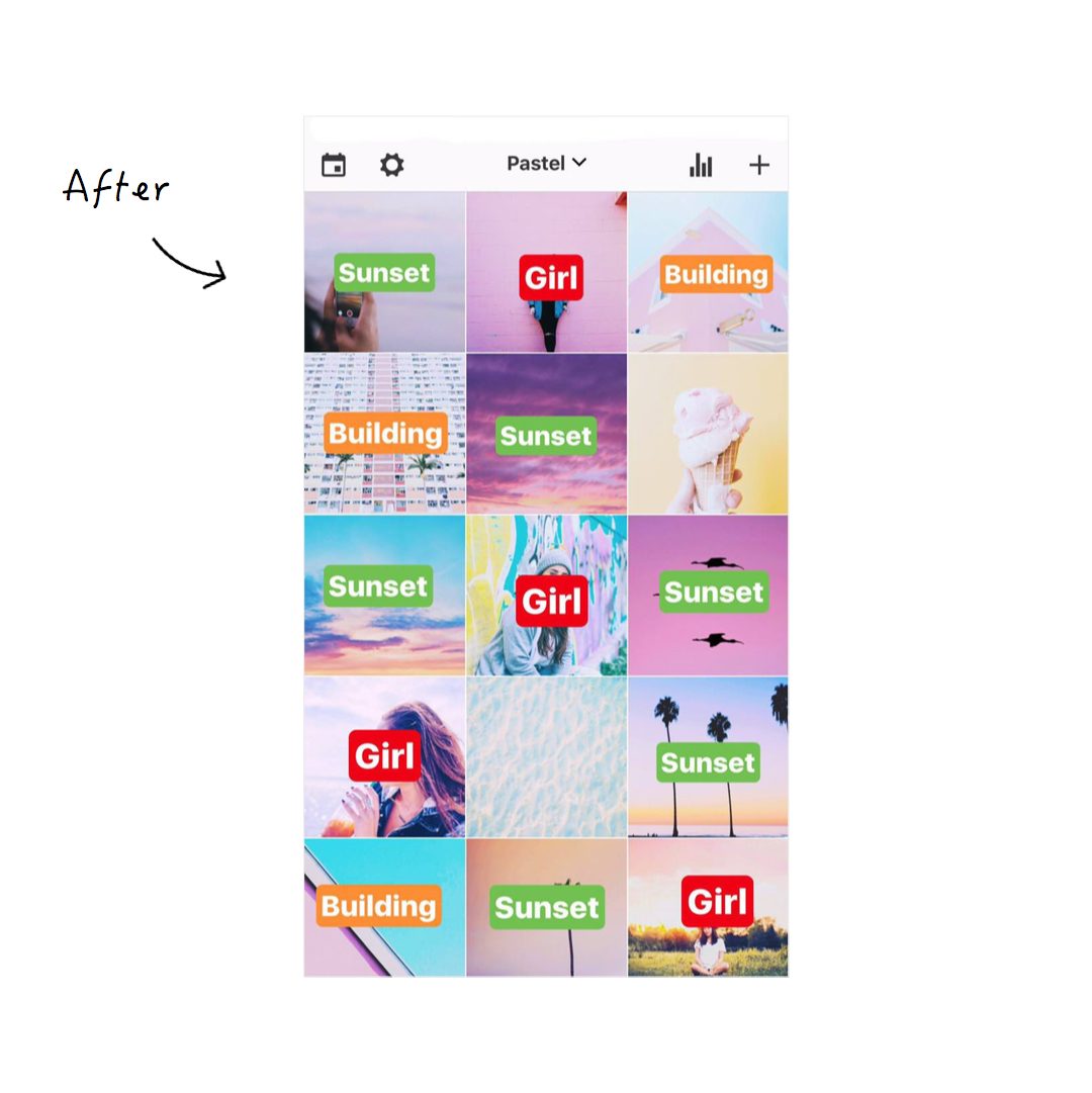 How to Make a Pastel Instagram Theme using Preview App - Preview App