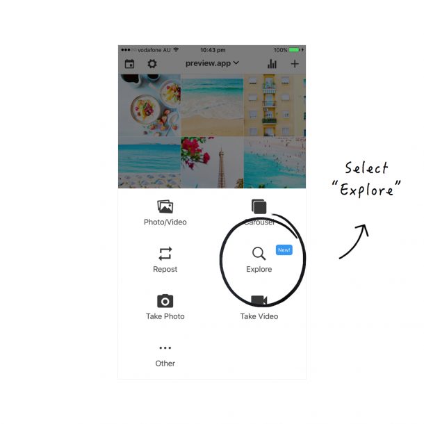 How To Use the “Explore” Feature of Preview App? - Preview App