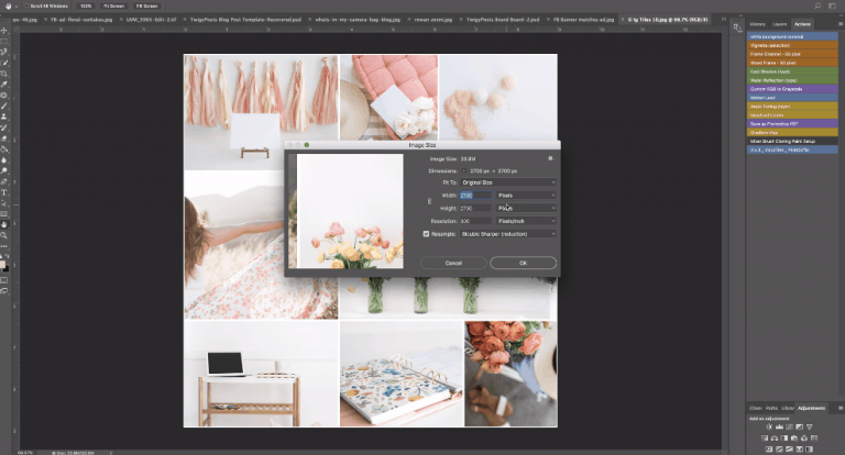 How To Perfectly Split Instagram Grid - 4 Easy Steps with @TwigyPosts