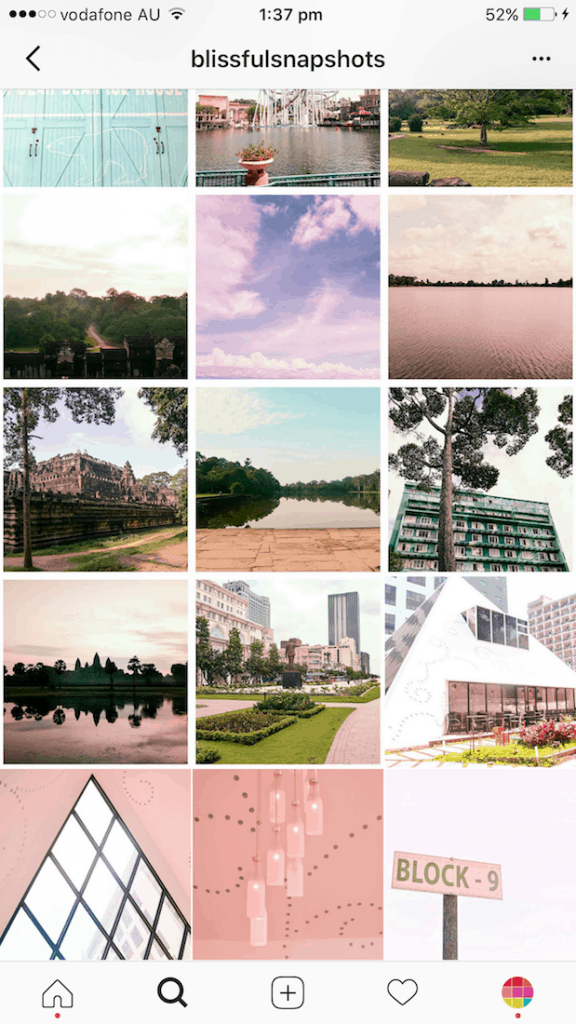 How to Transition your Instagram Theme? - Preview App