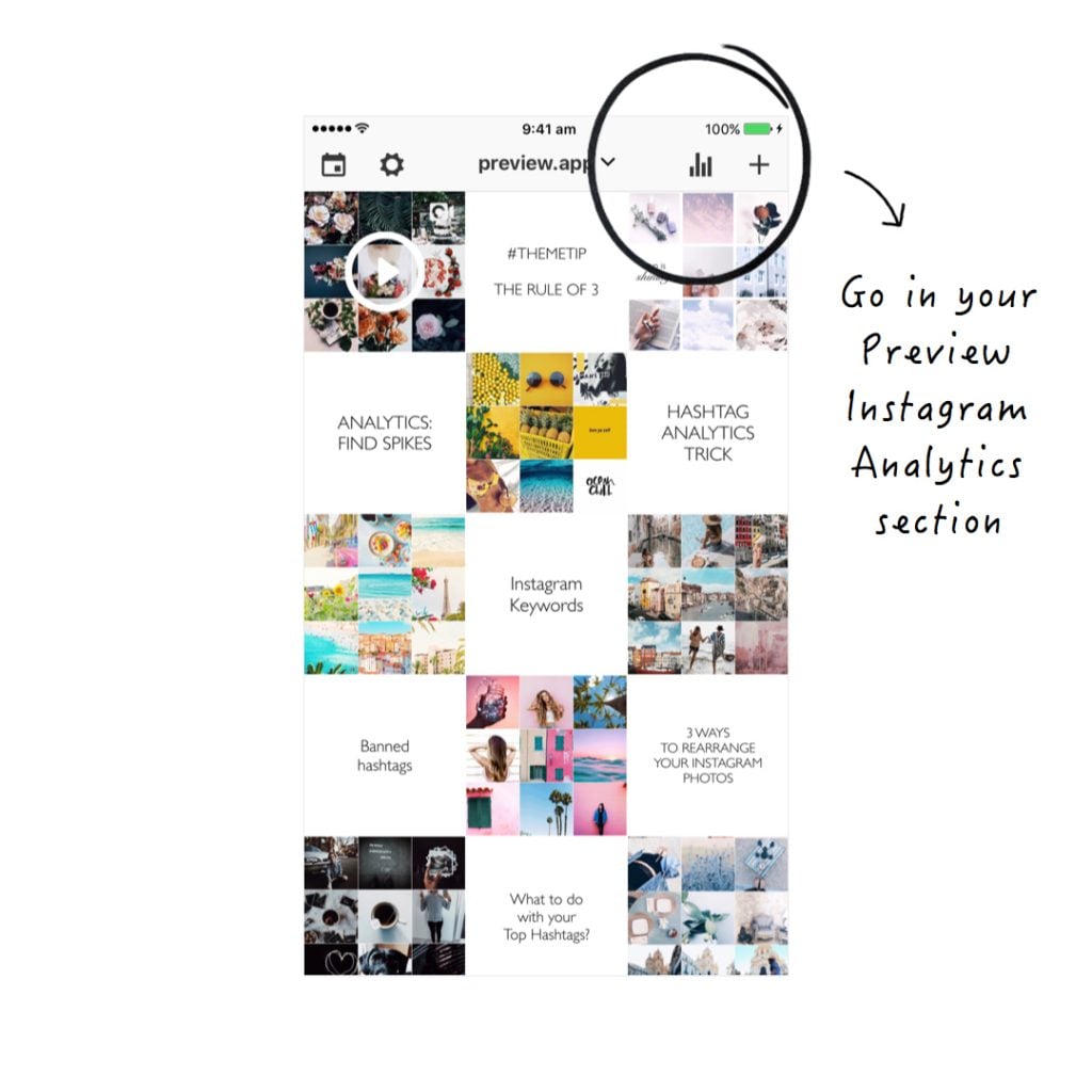 How I Schedule my Instagram Feed 1 Month in Advance (using Preview App)