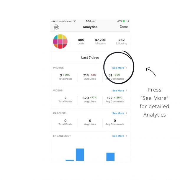 Free Instagram Analytics app: Preview - Preview App