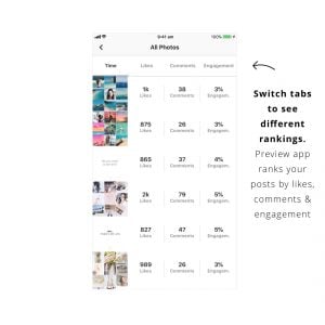 Free Instagram Analytics app: Preview - Preview App