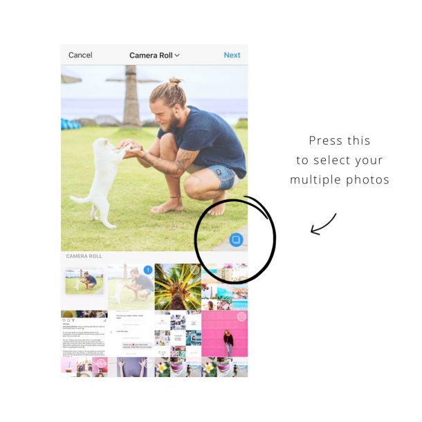 How to Schedule Multiple Photos in One Post (using Preview app)