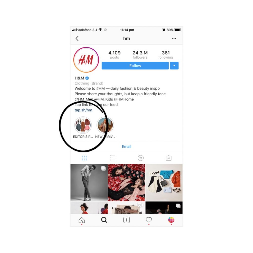 +30 Insta Story Highlight ideas for your Business