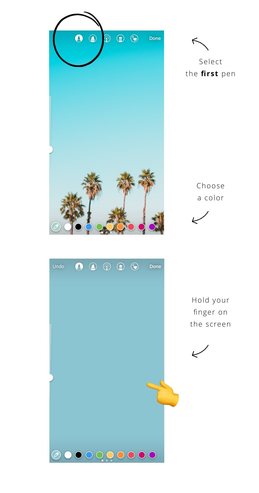 Change Background Colour Instagram Story Easy Tutorial