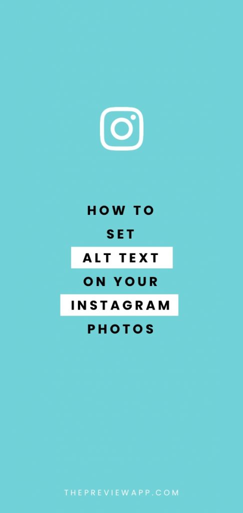 ALT text on Instagram Photos: How to use it Like a Professional ...