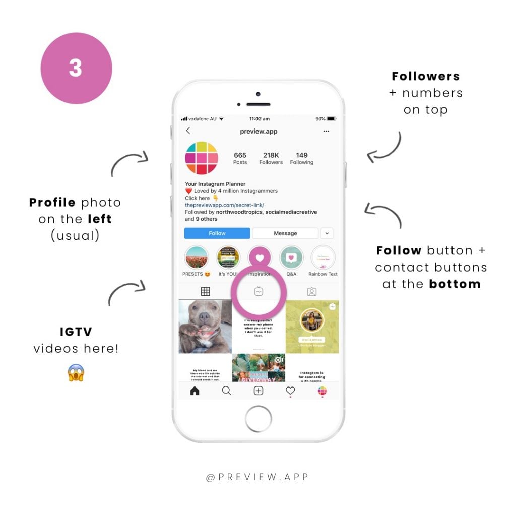 #SNEAKPEEK: Instagram 5 NEW Instagram Bio Designs