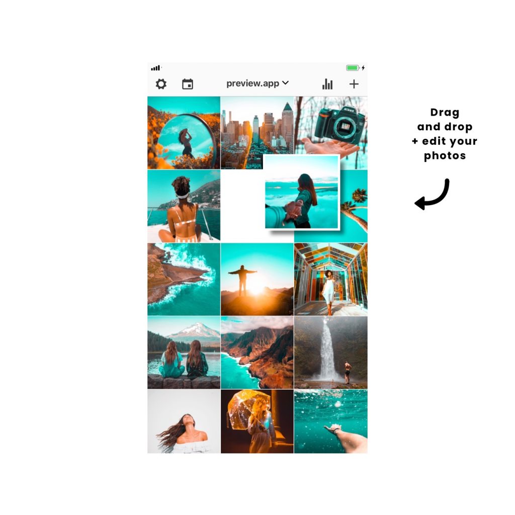 Teal and Orange filters in ONE APP
