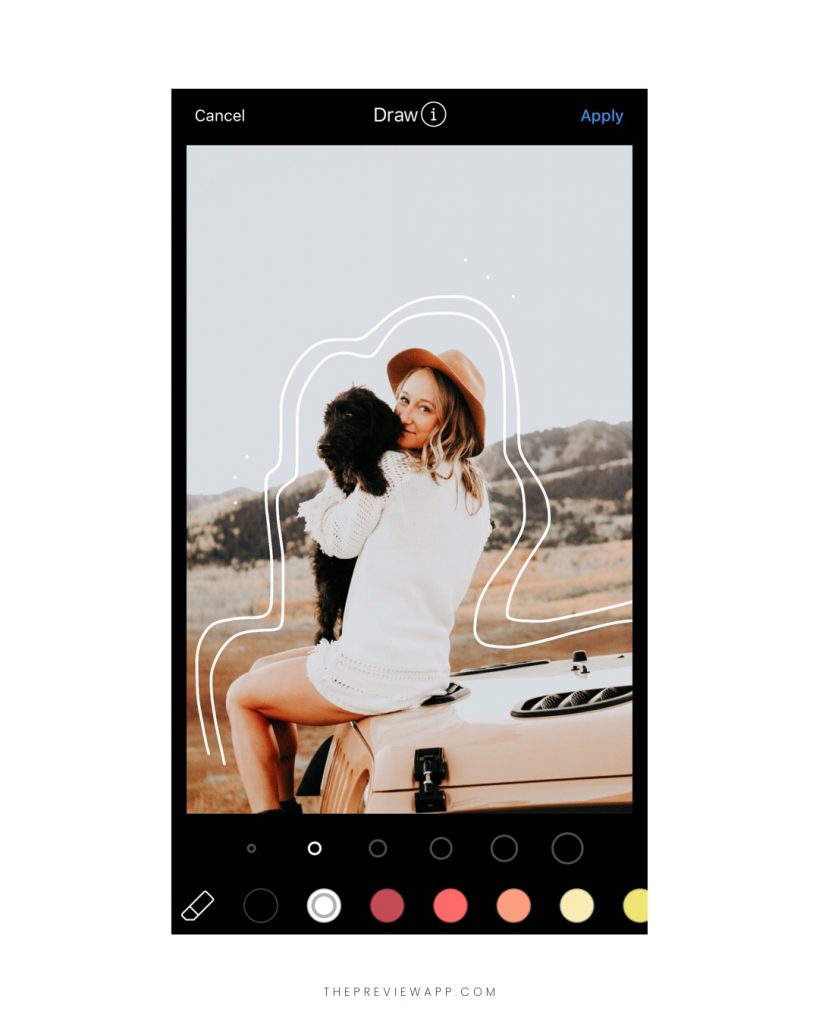 How to Draw on Instagram Photos? (Easy Doodling)