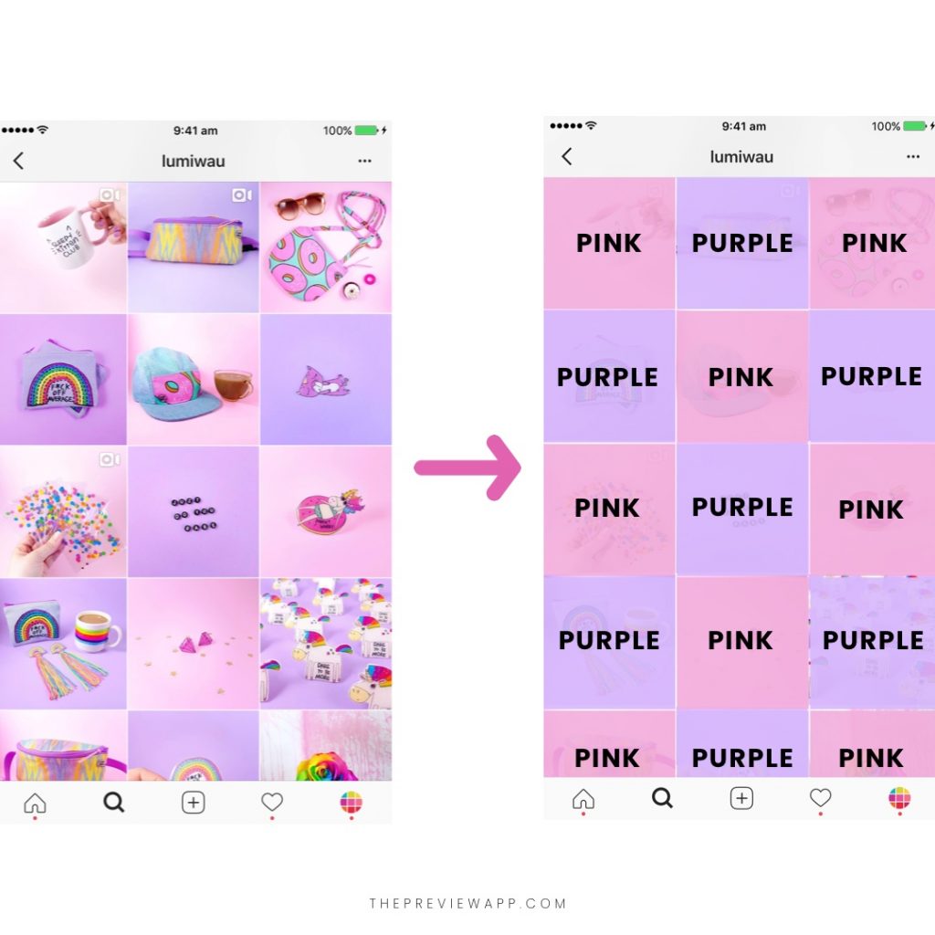 How to use your Instagram Grid Strategically