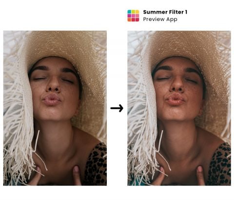 ONE-CLICK Beach Presets (Blue Water + Ocean + Glowing Skin)