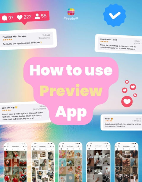 How to use PREVIEW APP for Instagram (Step-by-Step Tutorial)