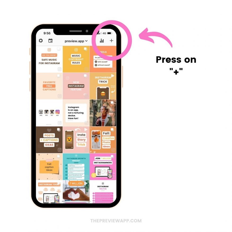 How to Show Posted Instagram Reels and IGTVs in Preview Feed?