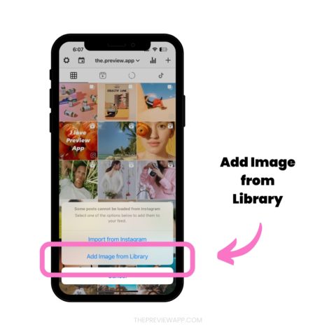 How to Show Posted Instagram Reels and IGTVs in Preview Feed?