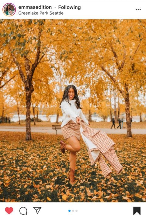 Best Instagram Fall Photo Ideas (inspiration + filters)