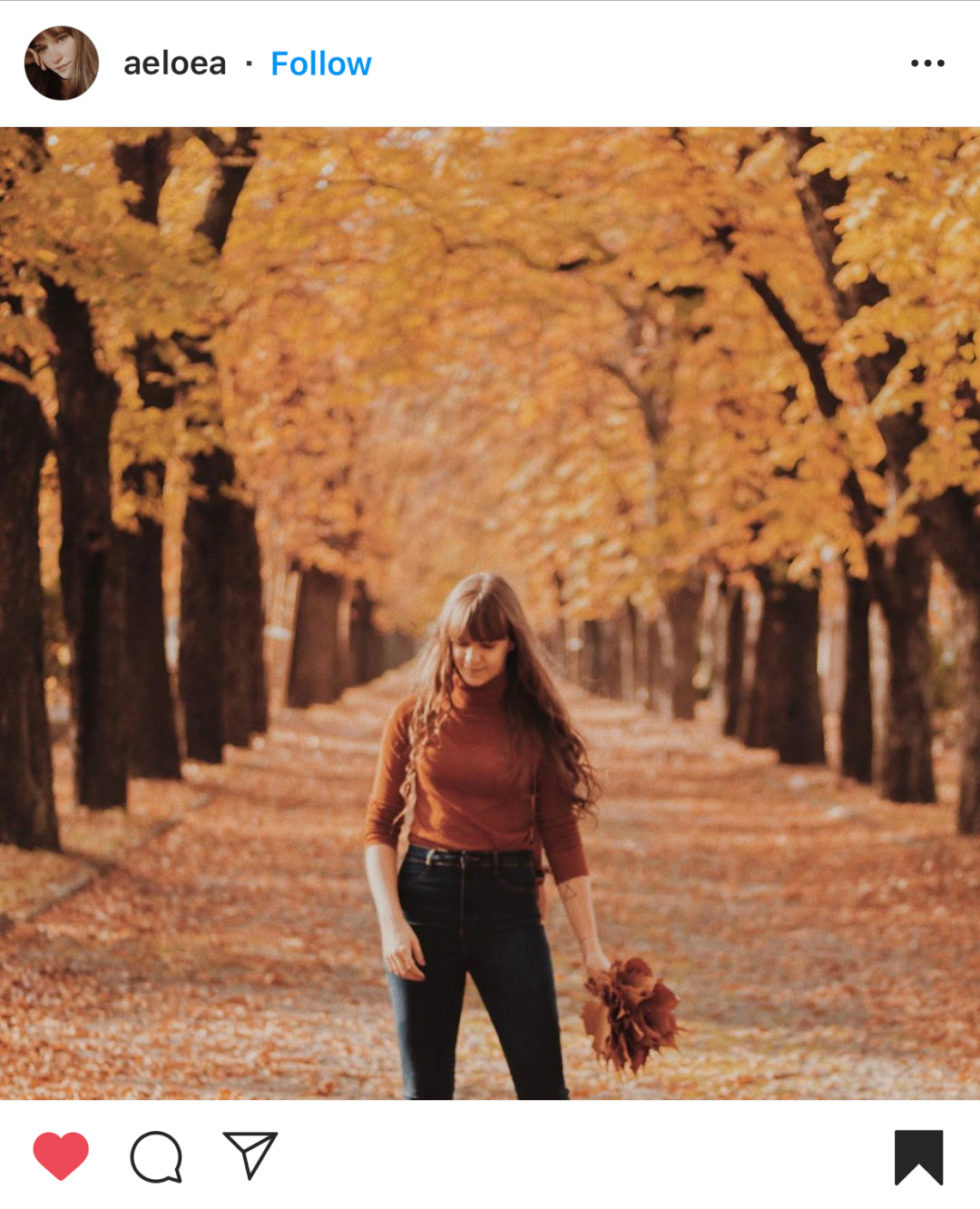 Best Instagram Fall Photo Ideas (inspiration + filters)