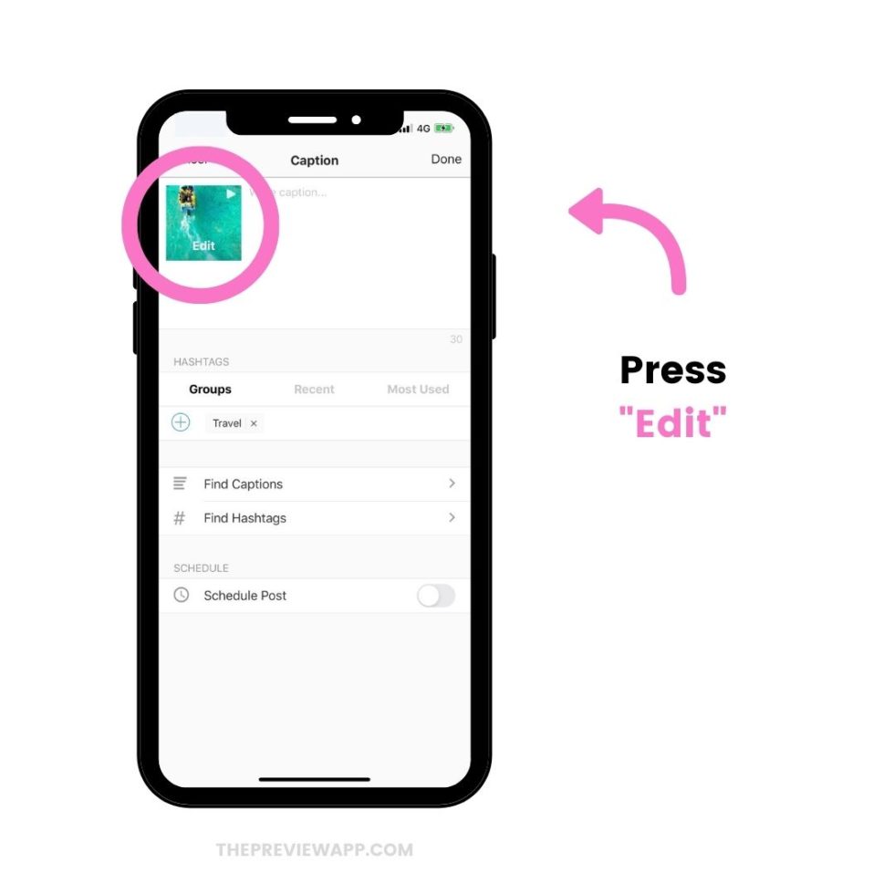 How to Change Instagram Video Thumbnail & Cover with Preview App?