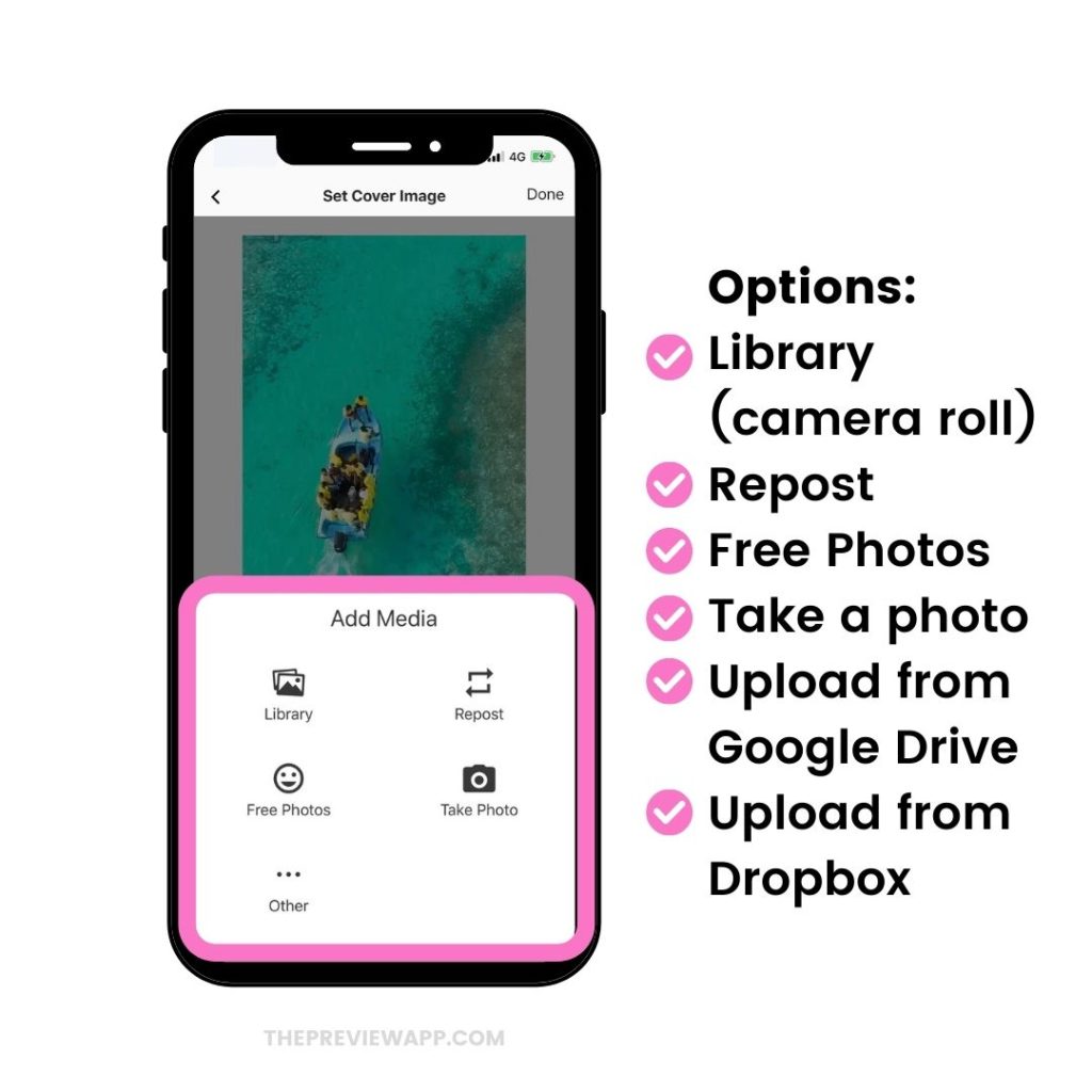 How to Change Instagram Video Thumbnail & Cover with Preview App?