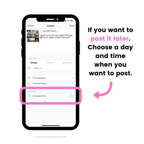 Instagram Top 9 2020: How to Make it using Preview App