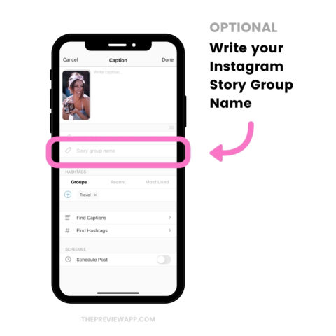 How to Schedule Instagram Stories in Preview App