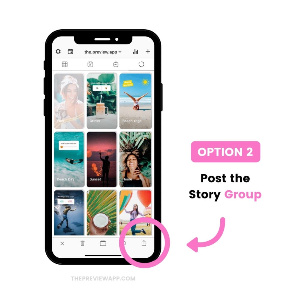 How to Schedule Instagram Stories in Preview App