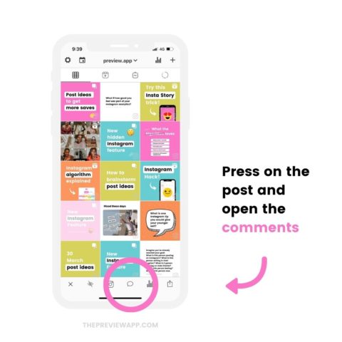 How to Manage Instagram Comments with Preview app?