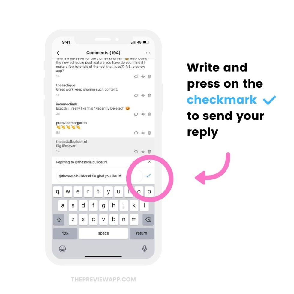 How to Manage Instagram Comments with Preview app?