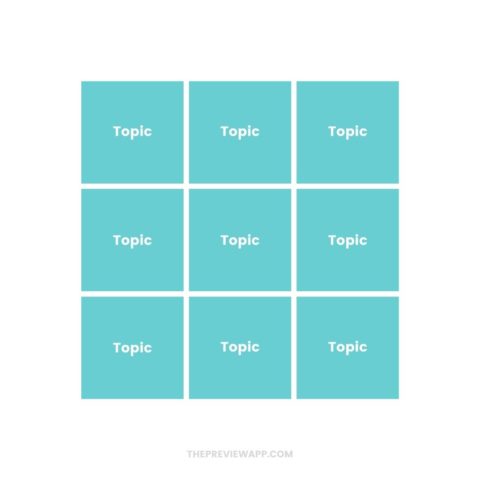6 Instagram Feed Templates (ideas + strategy tips)
