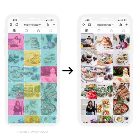 6 Instagram Feed Templates (ideas + strategy tips)