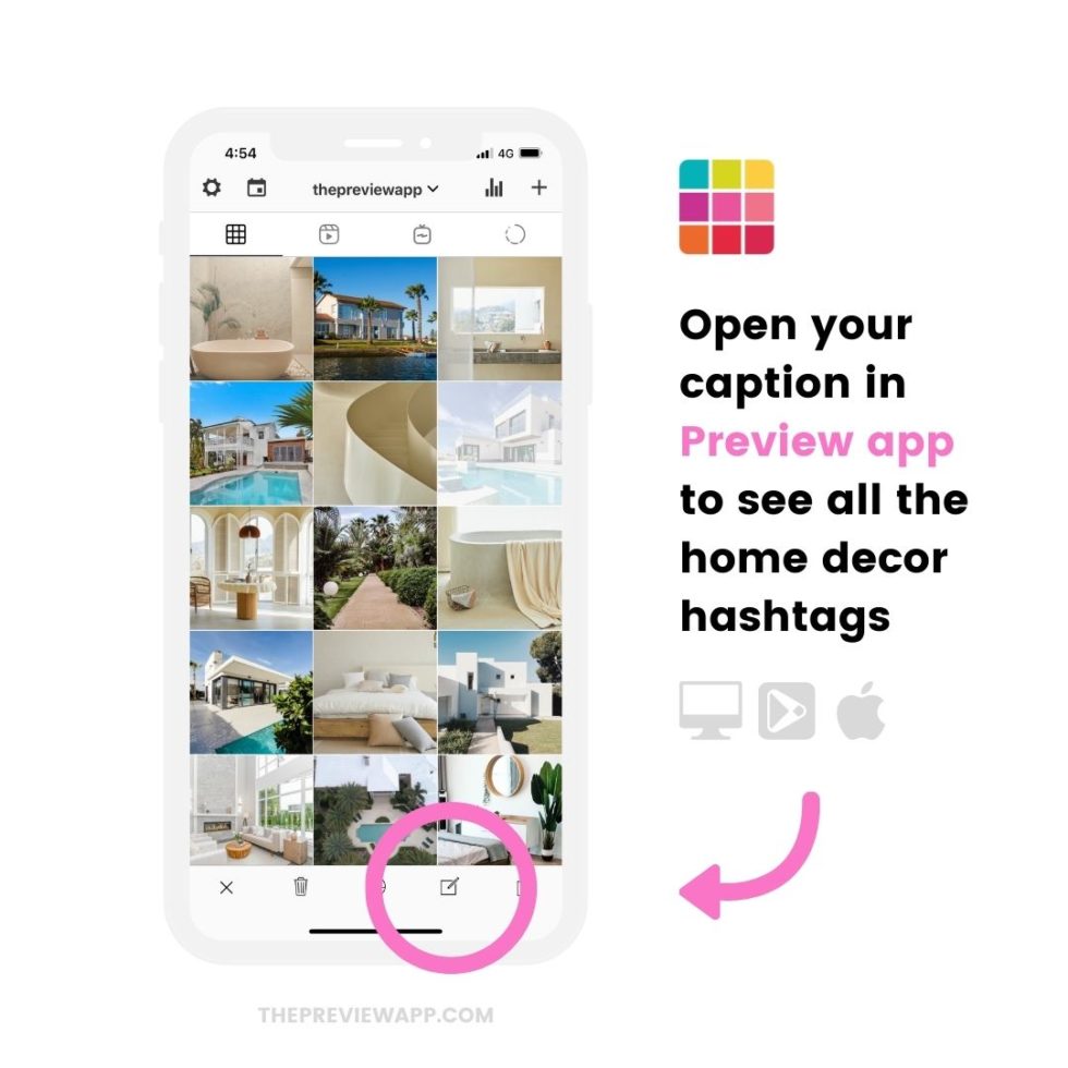 +100 Home Decor Instagram Hashtags to Grow your Account
