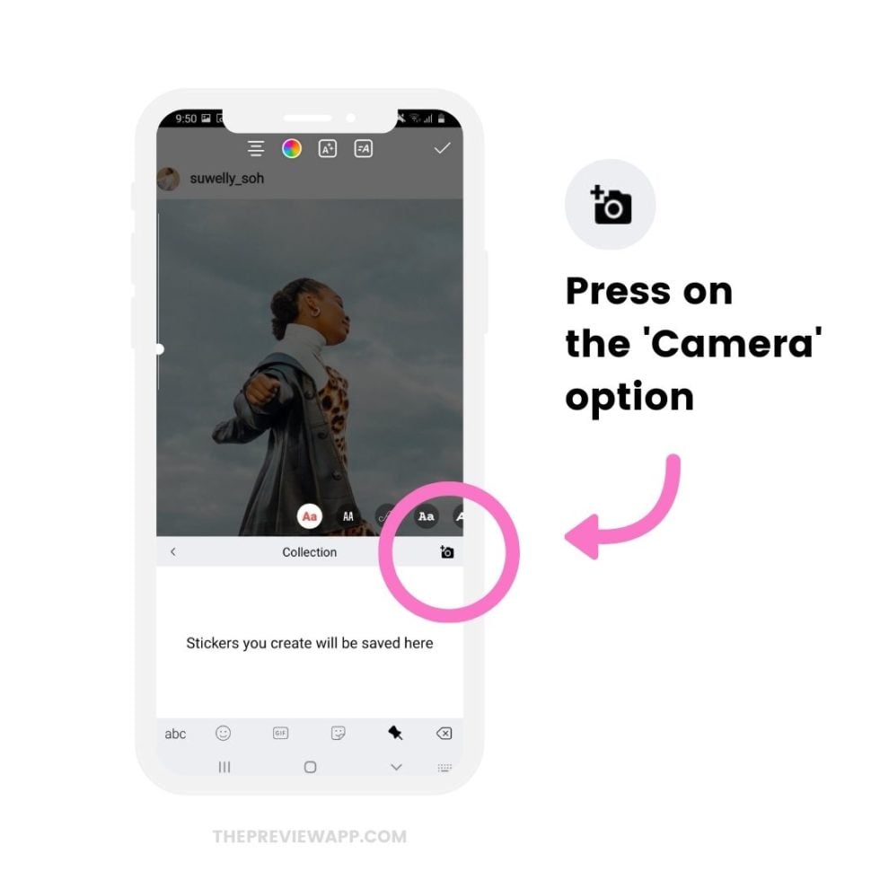 Add Background Photo when Sharing a Post to your Instagram Stories