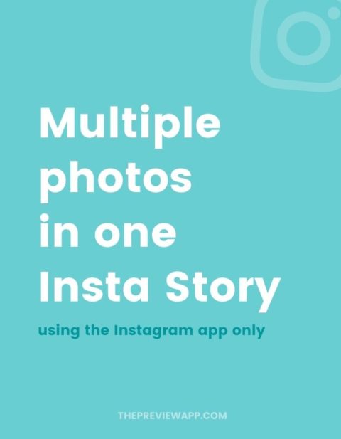 How to Add Multiple Photos in one Insta Story?