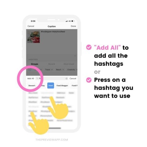 Instagram Hashtags for Food Bloggers & Lovers (+200 Copy & Paste)