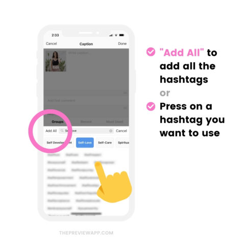 +100 Self-Love, Self-Care, Mental Health Instagram Hashtags