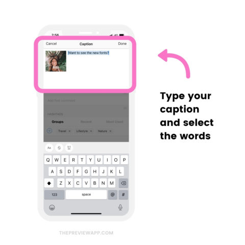 Instagram Fonts Generator (the Easiest for Captions, Bio and Stories)