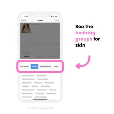 +200 Skincare Instagram Hashtags (to GROW your account)