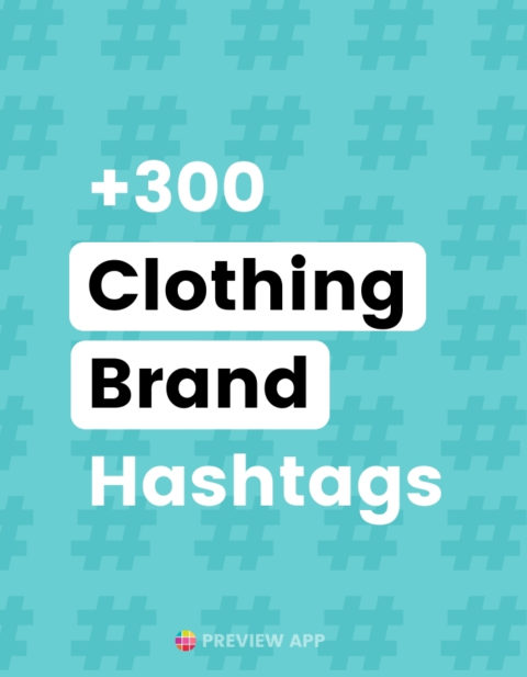 +300 Best Instagram Hashtags for Clothing Brand to GROW