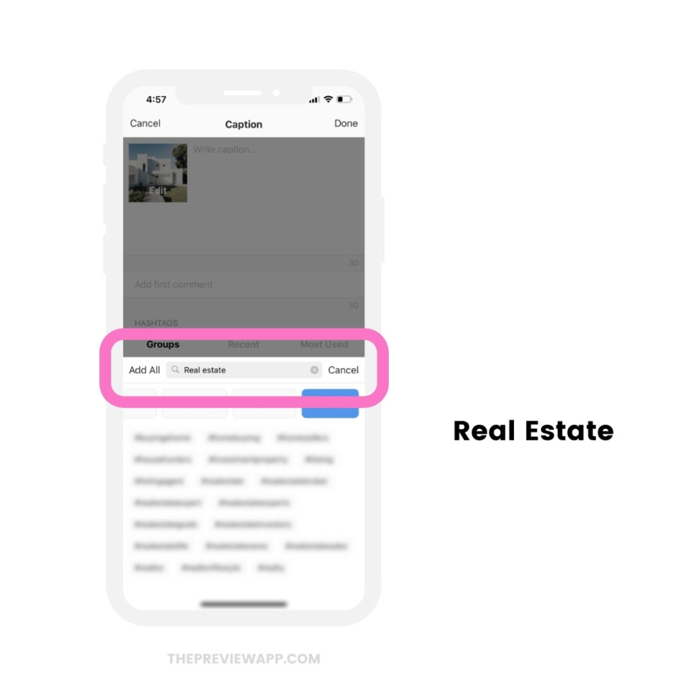 +200 Real Estate Instagram Hashtags to GROW your Account