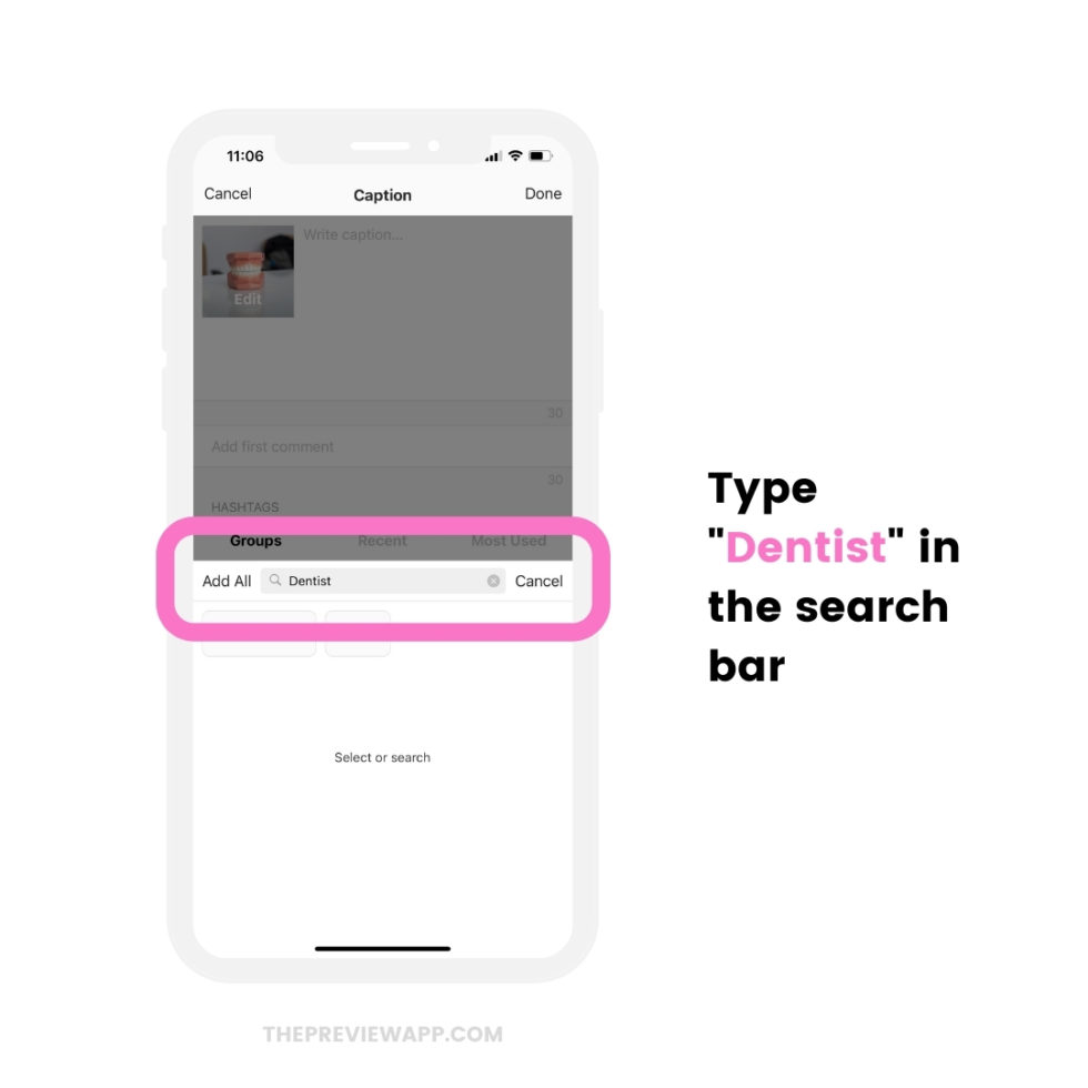 +200 Instagram Hashtags for Dentists to GROW your Account