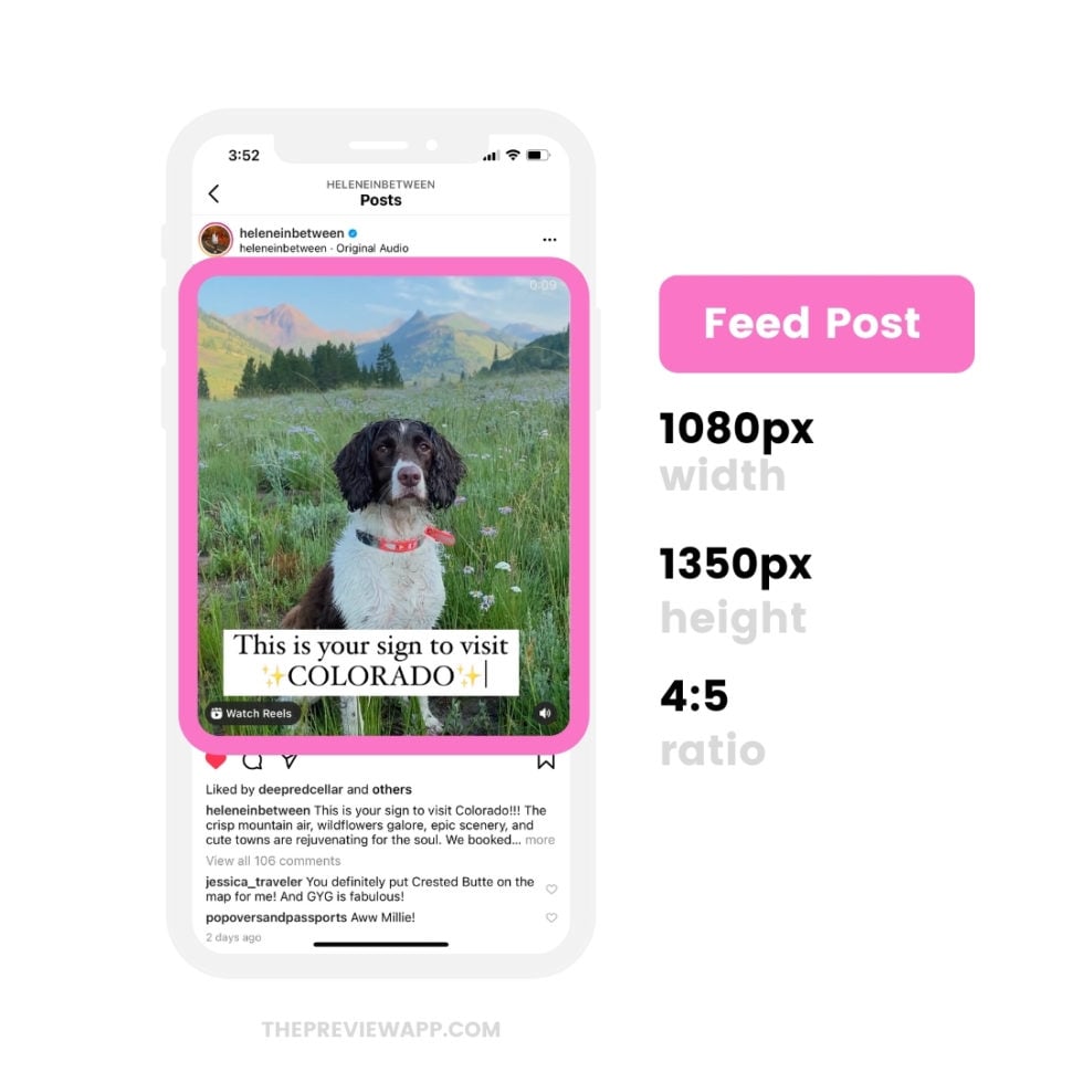 NEW Instagram Reels Sizes, Dimensions & Safe Ratios