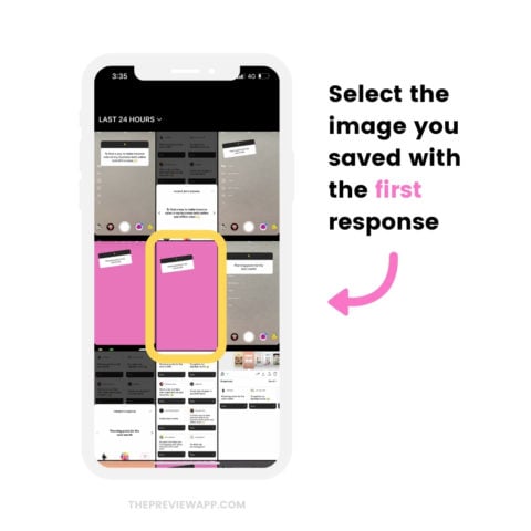 How to Share Multiple Responses in the same Instagram Story?