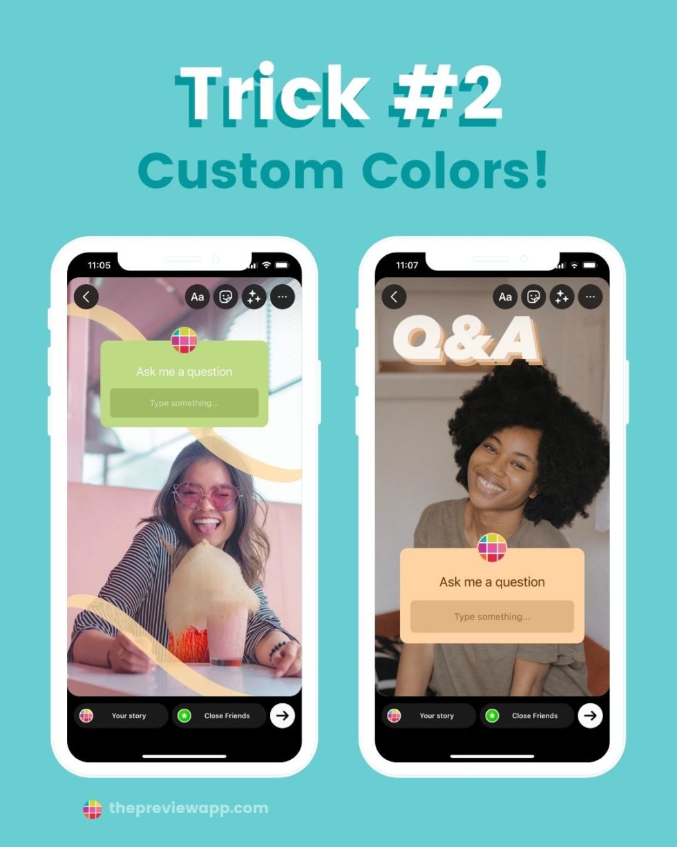 How to Change Question Box Color on Instagram Story (2 TRICKS)