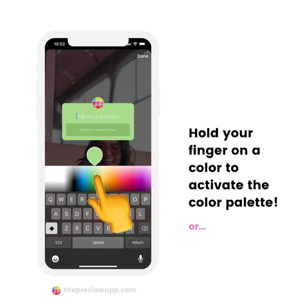 How to Change Question Box Color on Instagram Story (2 TRICKS)