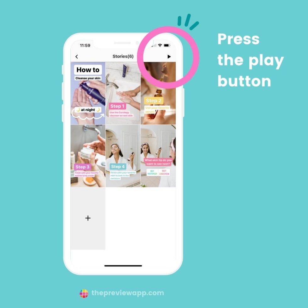 The Instagram Story Viewer in Preview App (2022)