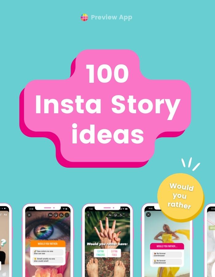 The Best Would You Rather Questions For Instagram Story By Category The Best Would You Rather Questions For Instagram Story By Category