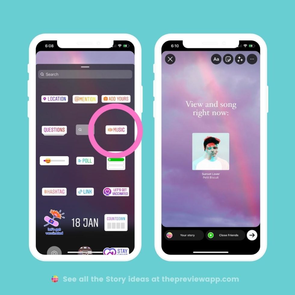 Best Instagram Story Stickers in 2022 (and Names to find Aesthetic GIFs)